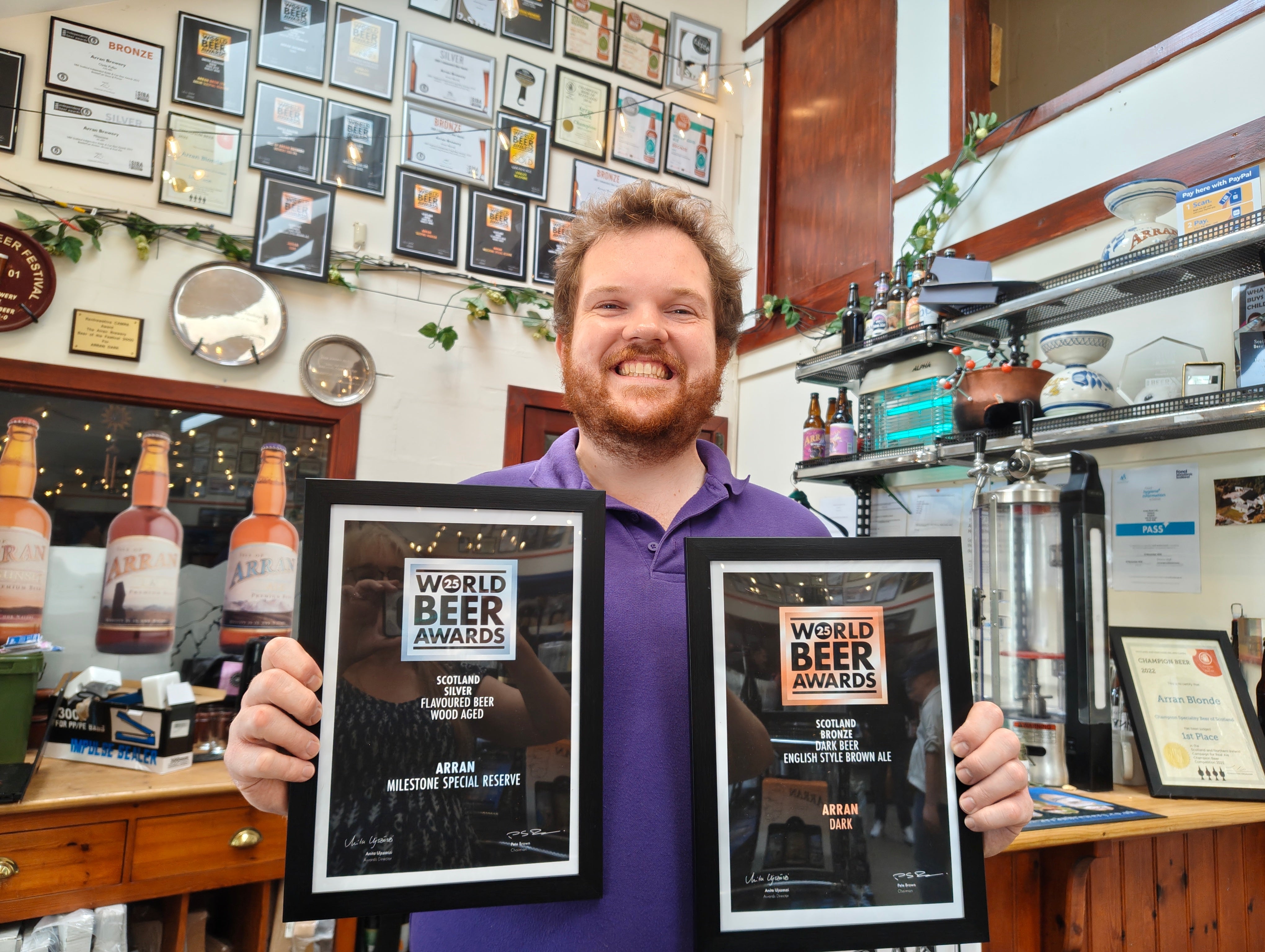 Success at the World Beer Awards – Arran Brewery